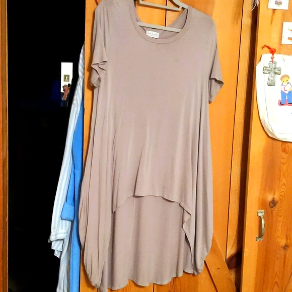 Ahn & Ahn | Tops | Ahn Ahn Extra Long Tunic Top Large | Poshmark